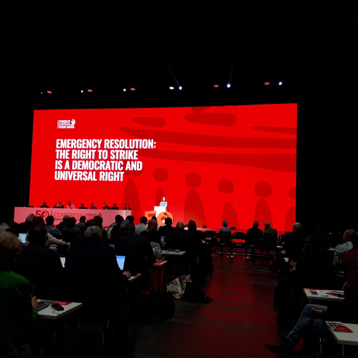 Global solidarity in action at ETUC Congress in Berlin | TUC